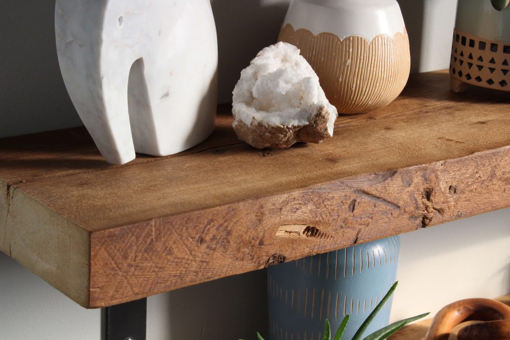 Reclaimed Barn Beam Bookshelf | Legacy Handcraft